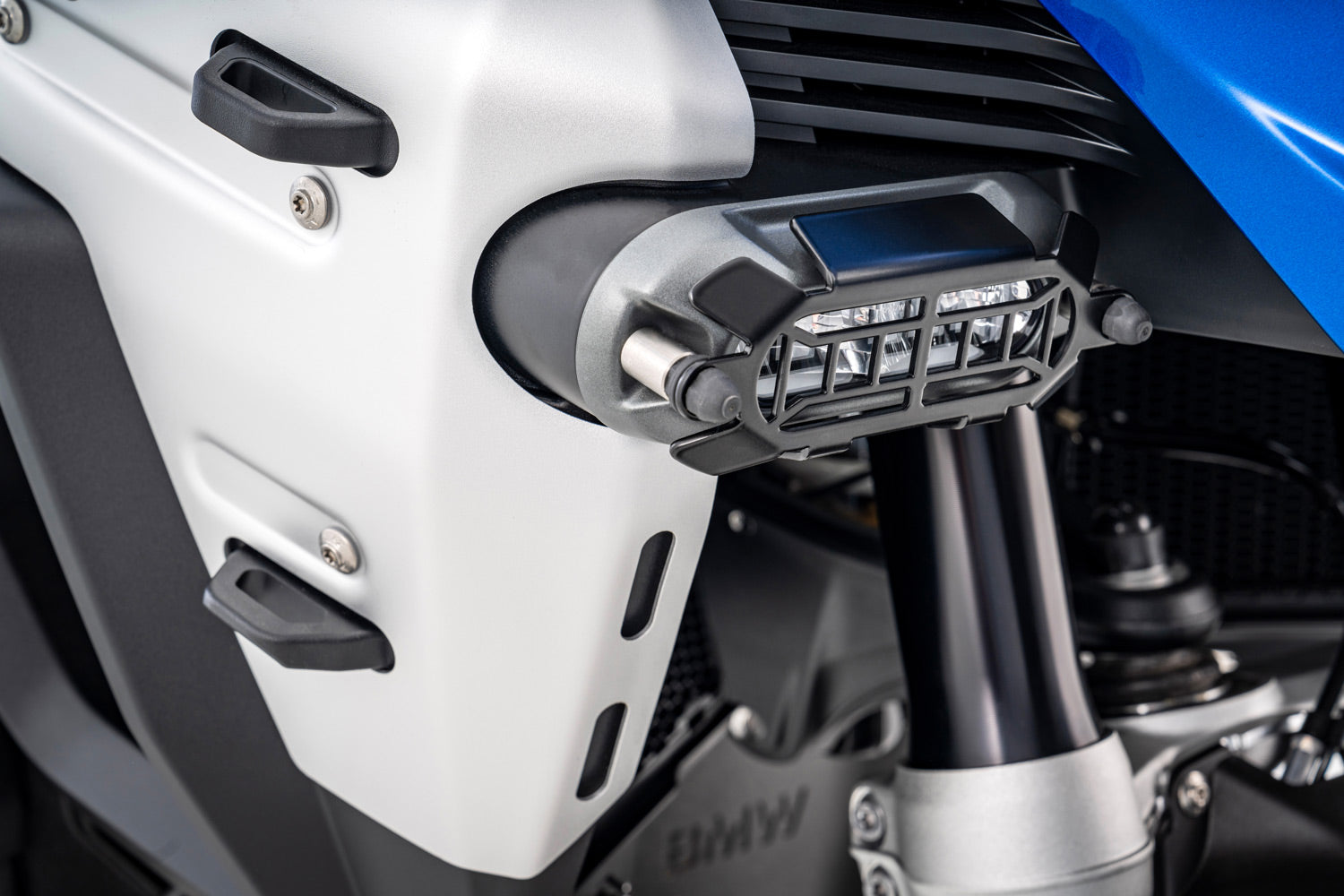 LED Auxiliary light protection grille R 1300 GS Adventure - Set - blac ...