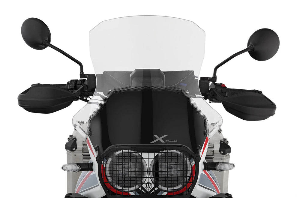 MARATHON windshield - For models with original enduro handguards - cle ...
