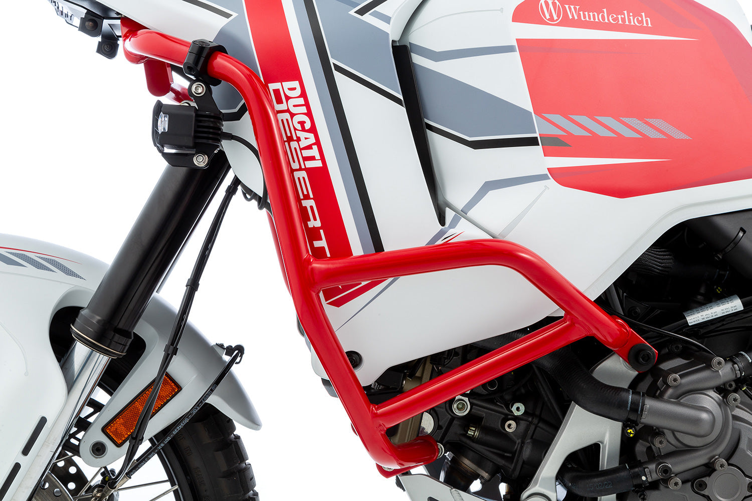 fairing protection bar - red - For models with Standard engine protect ...