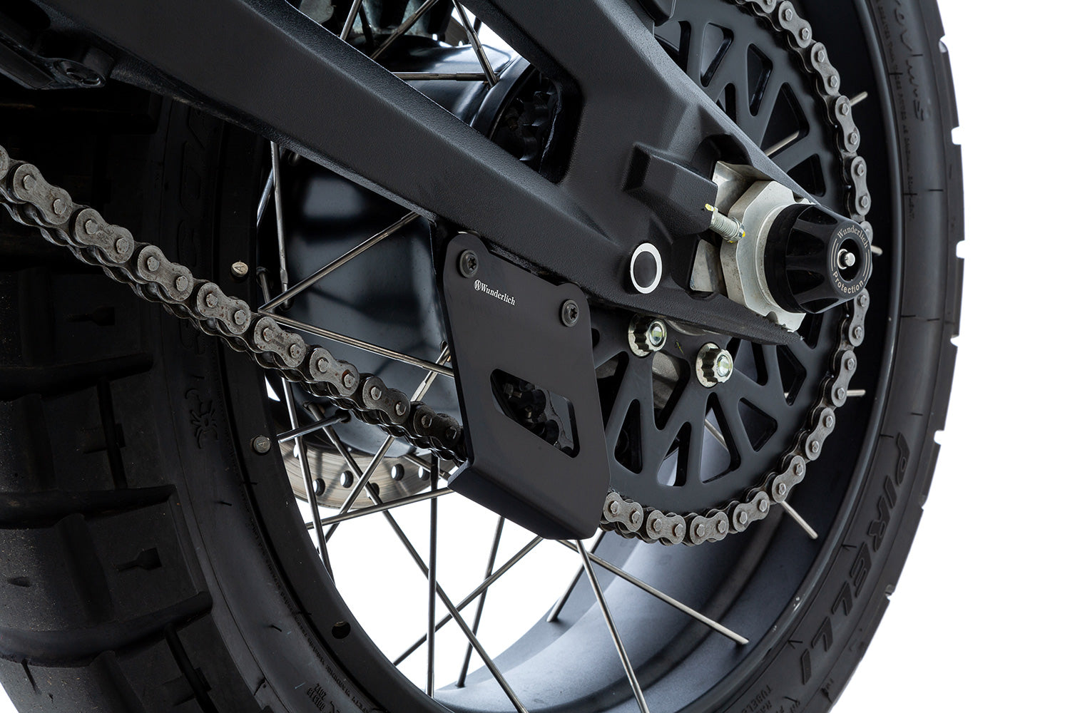 lower chain guard - black | Procycles Motorbike Shop