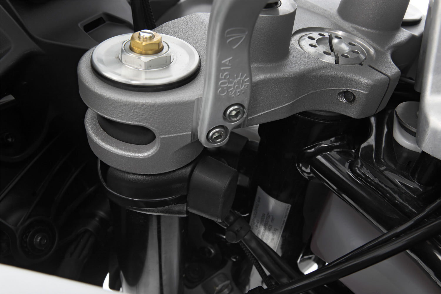 steering angle limiter - black | Procycles Motorbike Shop