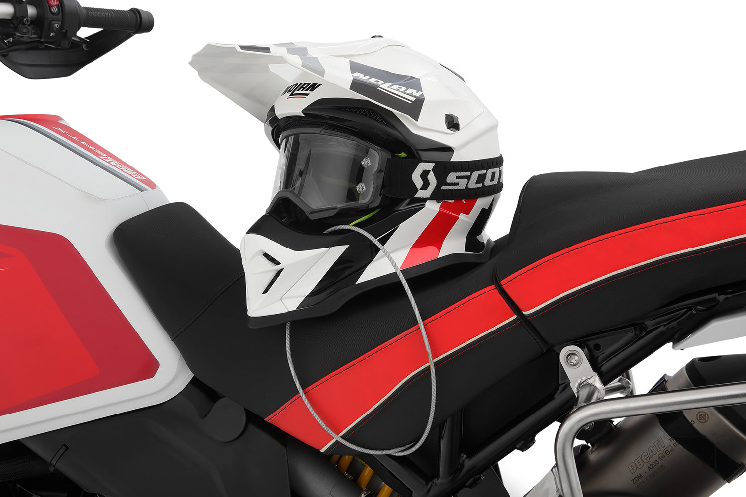 HELM-LOCK helmet anti-theft protection - stainless steel | Procycles ...